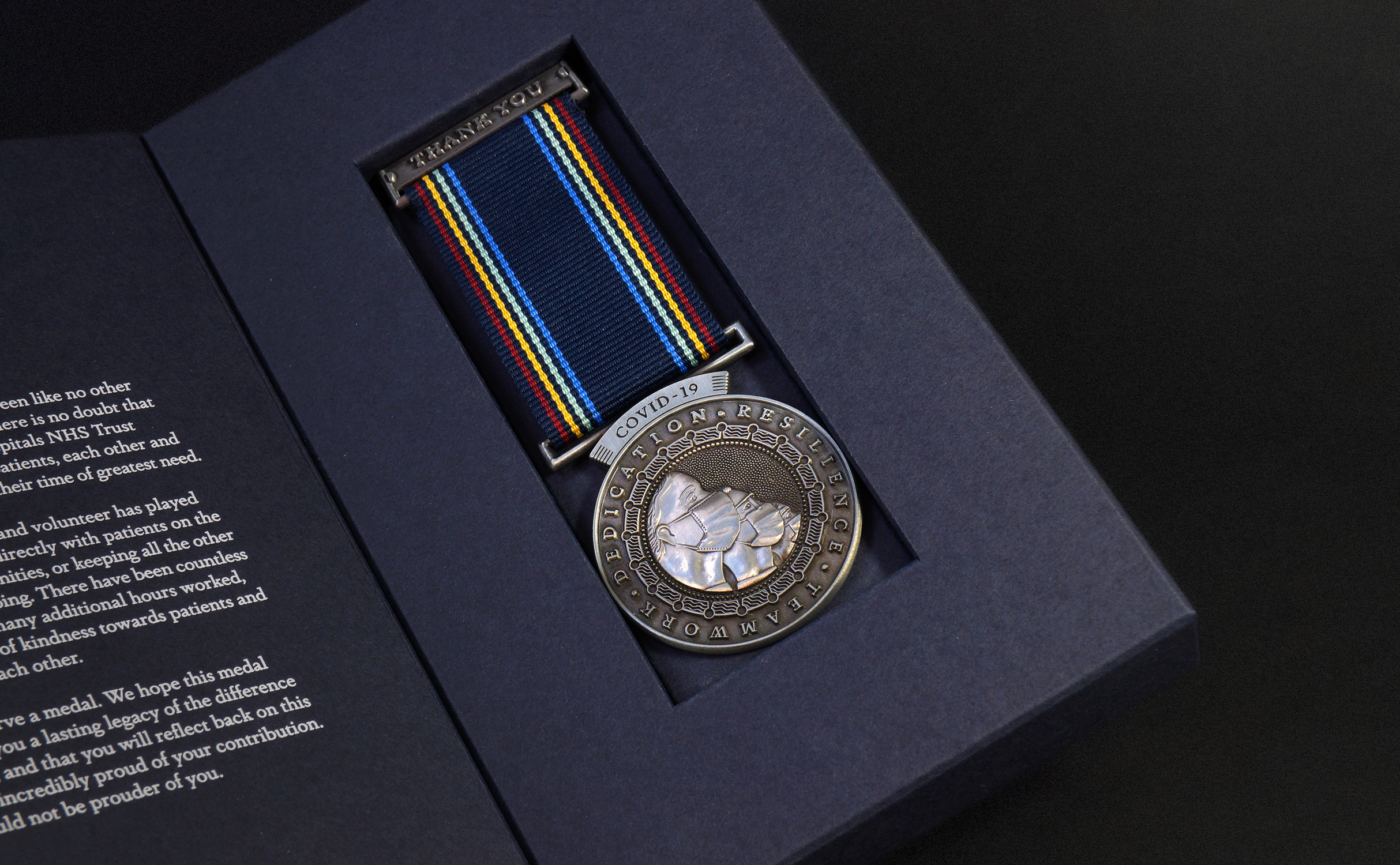 Mid Yorkshire Hospitals NHS Trust COVID-19 Medal | Projects | Rhubarb ...